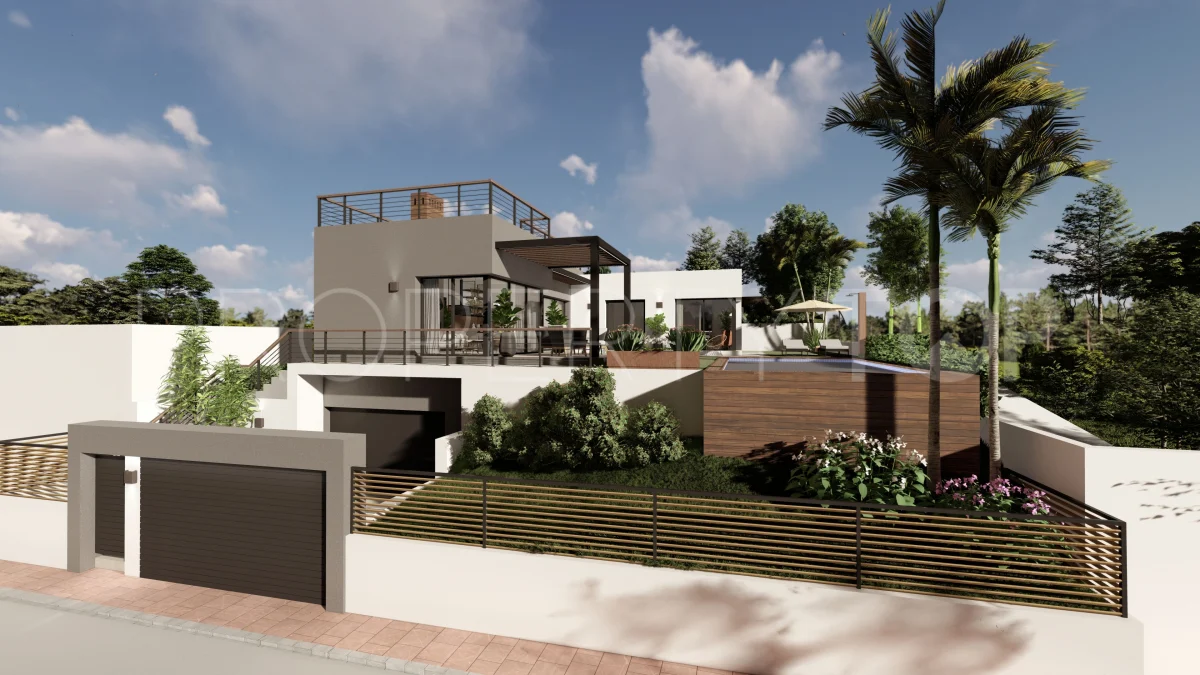 Villa en Estepona Oeste | 3DR, 2BA, 220m², 519m² parcela, €890k