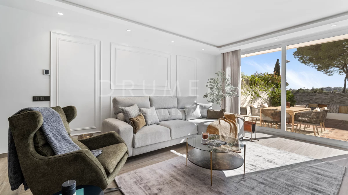 Vackert renoverat modernt radhus i charmigt komplex i Peñablanca, Nueva ...