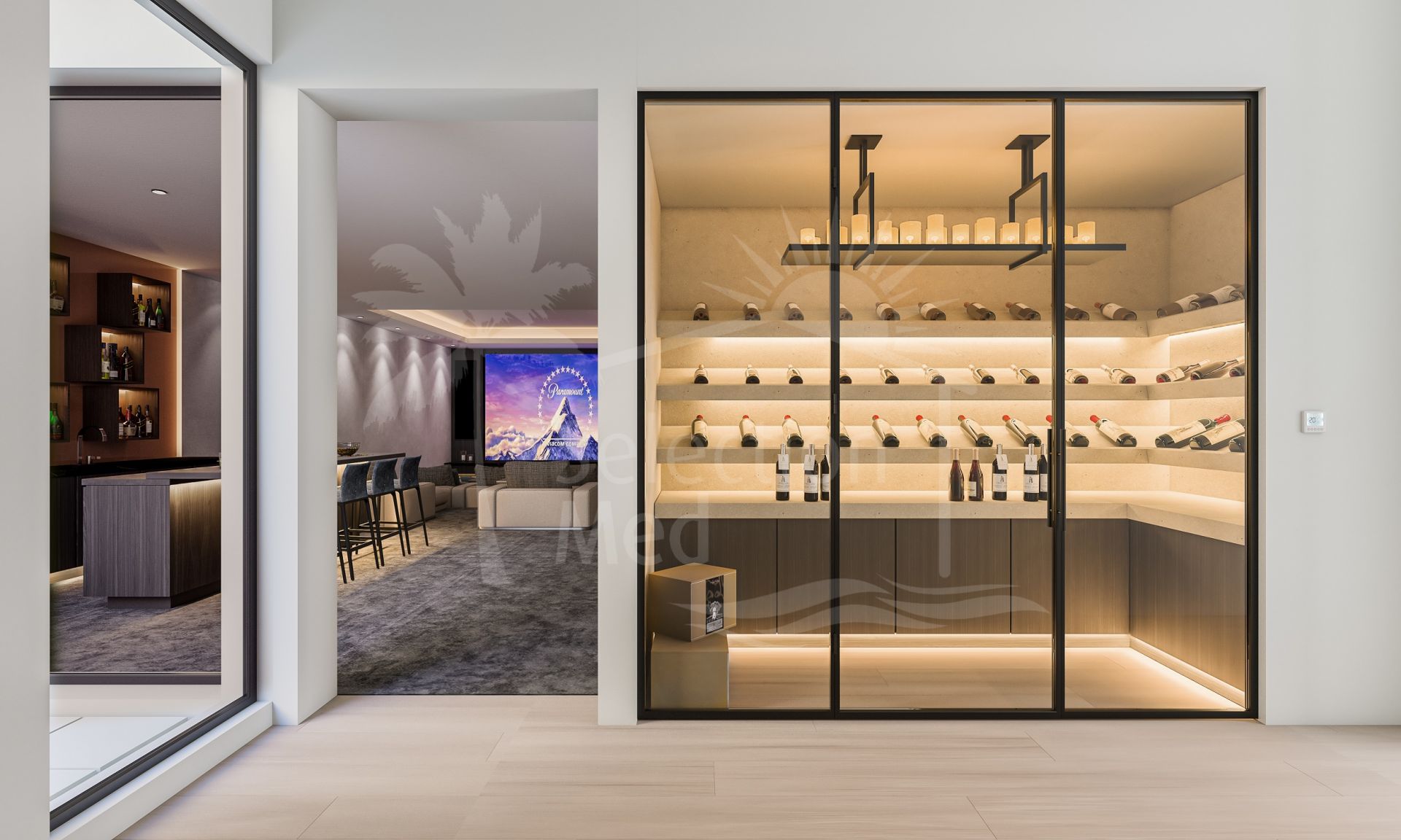 Villa with sea views for sale in La Reserva de la Cala Golf, Spain